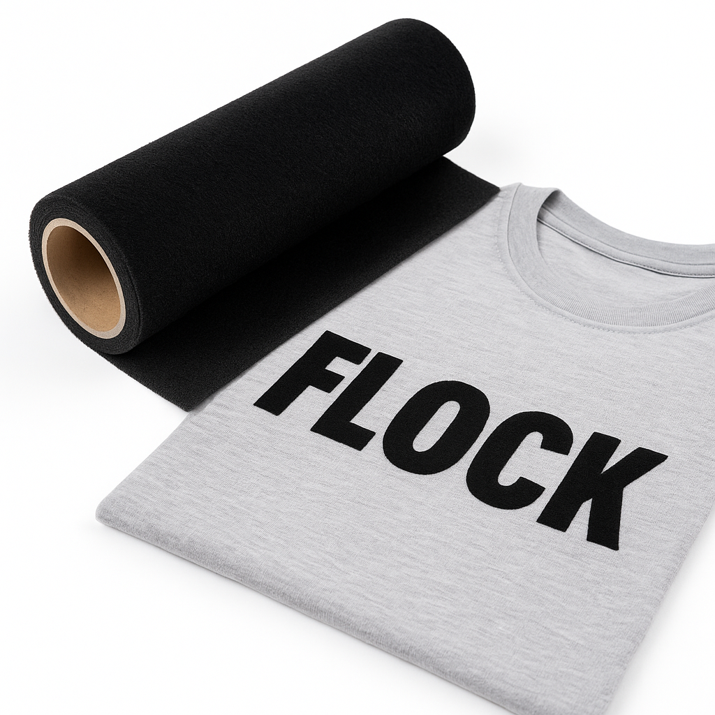 X'LEN Flock HTV – Soft Raised Heat Transfer Vinyl